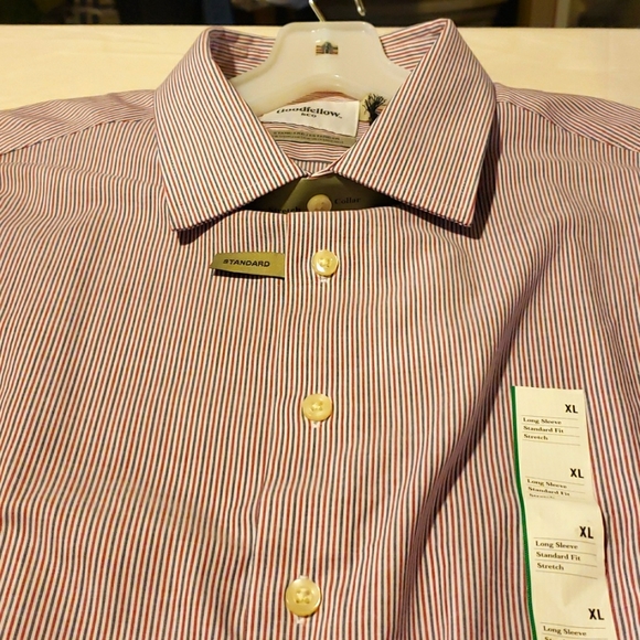 Goodfellow & Co | Shirts | 22 Mens Goodfellow Long Sleeve Striped Dress ...